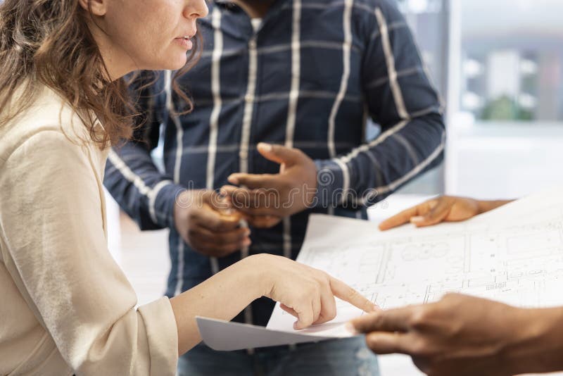 Realtor Expert Assists Clients through Office Space Tour with ...