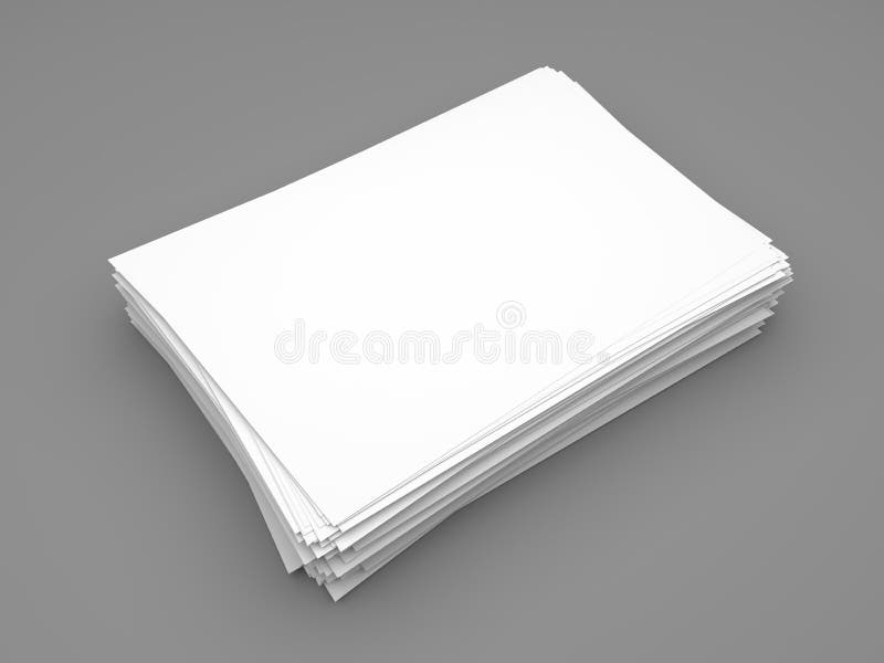 White Ream Paper Template Stock Illustrations – 83 White Ream Paper ...