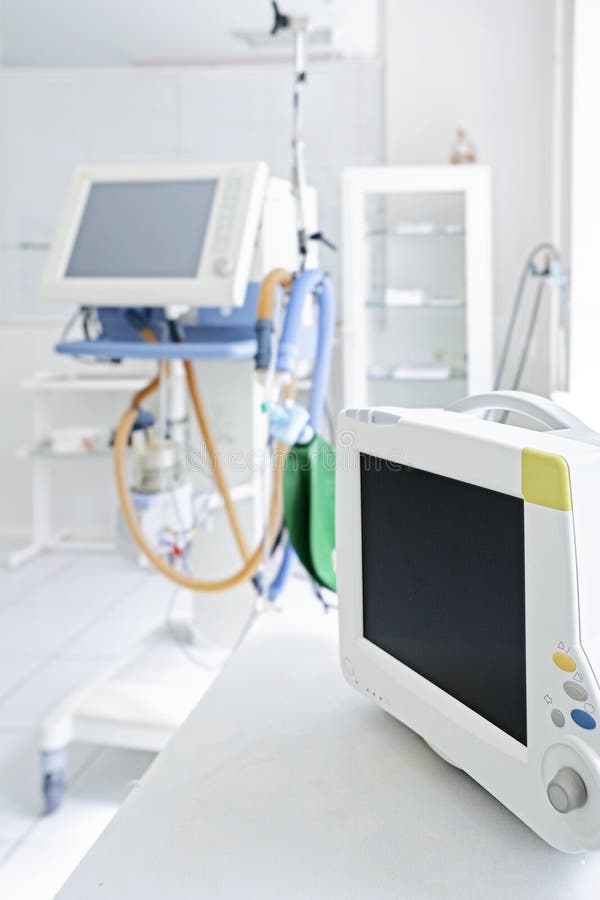 Artificial Lung Ventilation Device Equipment Stock Image - Image of ...