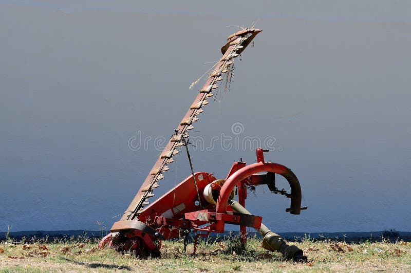 Reaping machine stock photo. Image of nature, tool, machine - 42817674
