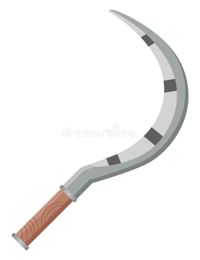 Reaping tool, icon stock vector. Illustration of abstract - 262387187