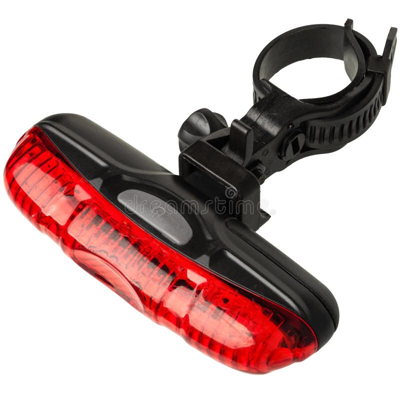 Rear bicycle light stock image. Image of illuminate, back - 74450725