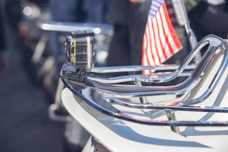 The Rear Camera by Motorcycle Stock Photo - Image of race, drive: 153331176