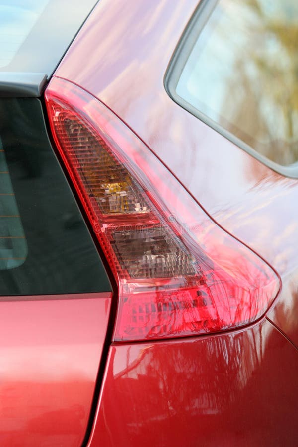 Rear car light stock image. Image of transport, modern - 1922585