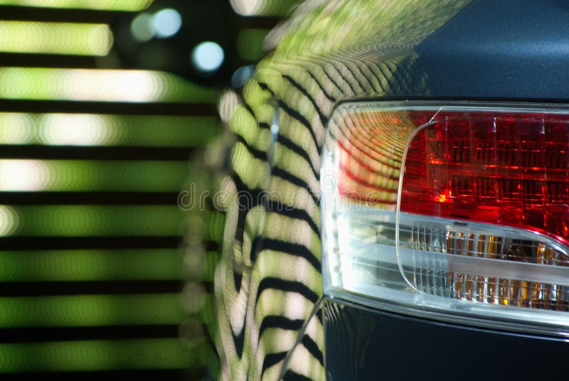 Rear Car Light stock image. Image of light, detail, colour - 7942129