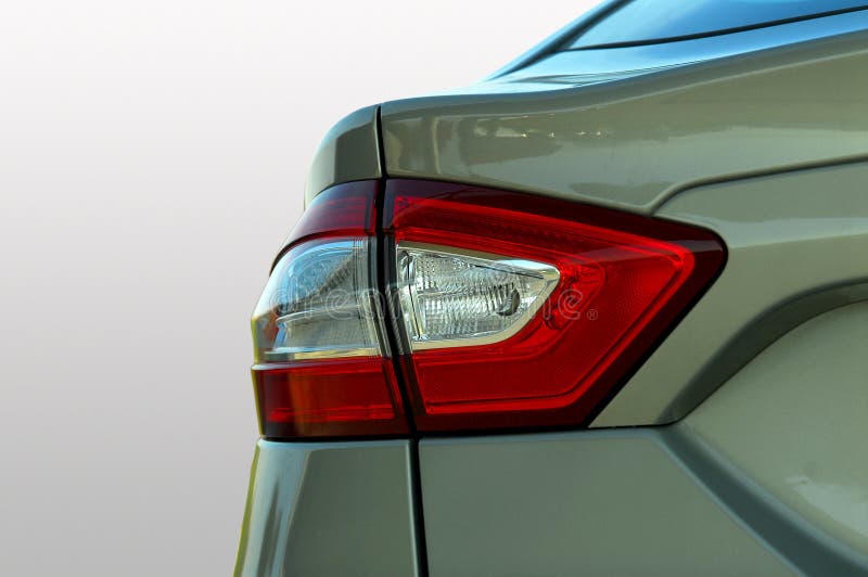 Rear car light stock photo. Image of boot, automobile - 107403130