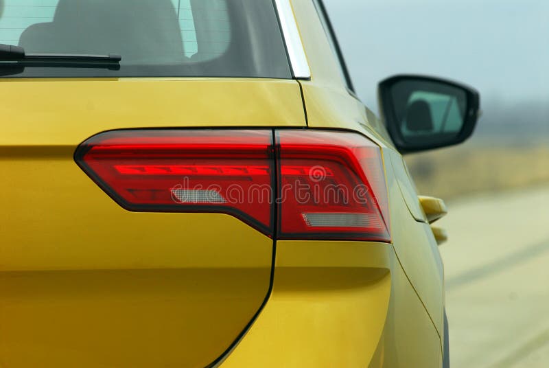 Rear car light stock image. Image of automobile, rear - 112783999