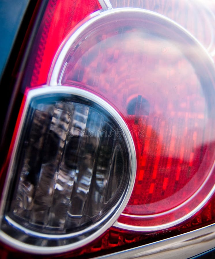 Rear car light stock photo. Image of lamp, headlight - 53944826