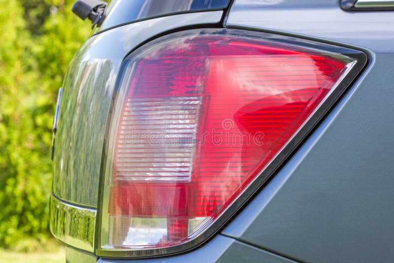 Rear car light stock photo. Image of brakelights, lamp - 33278918