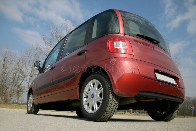 Rear end stock image. Image of front, hatchback, door, italy - 97043