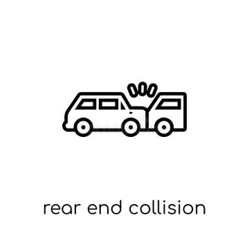 Rear End Collision Stock Illustrations – 250 Rear End Collision Stock ...