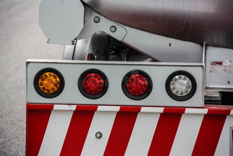 Rear end of red firetruck stock photo. Image of road - 29585010