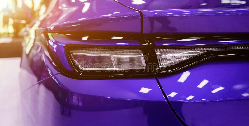 Rear headlight car stock image. Image of shiny, innovation - 267309417