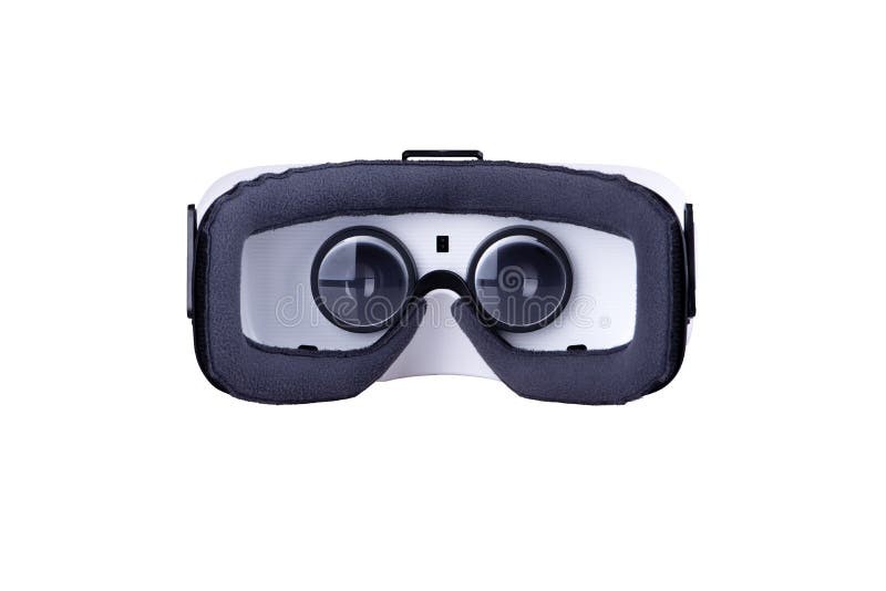 Rear Inside View of Virtual Reality Headset Stock Photo - Image of ...