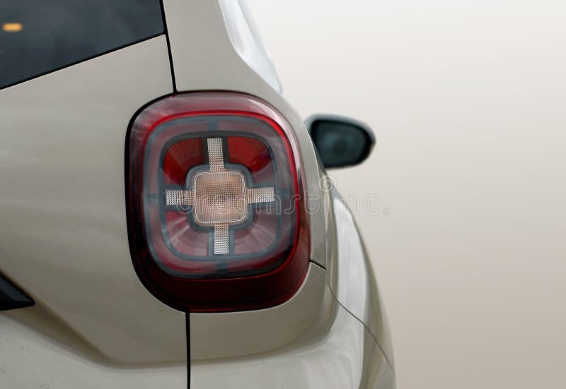 Rear Lamp on a Modern Luxury Car Stock Photo - Image of design, auto ...