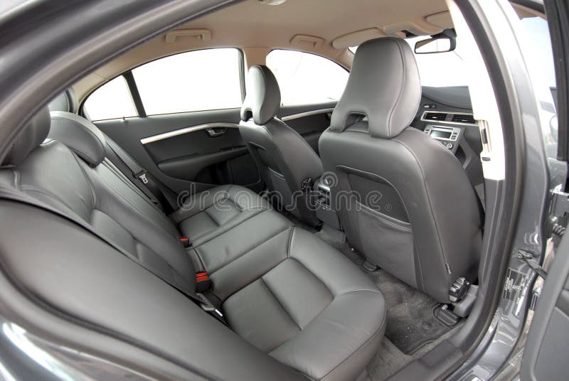 Rear leather seat stock photo. Image of leather, seat - 31436030