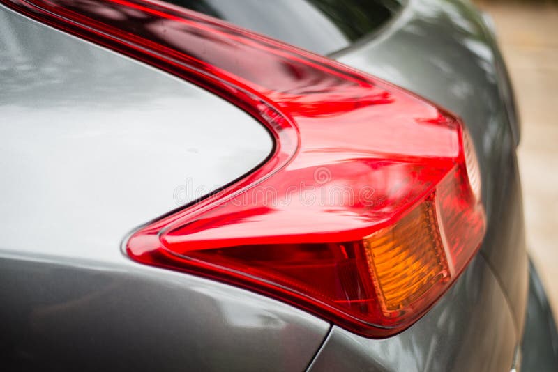 Rear light of car stock image. Image of back, shine, rear - 56812271
