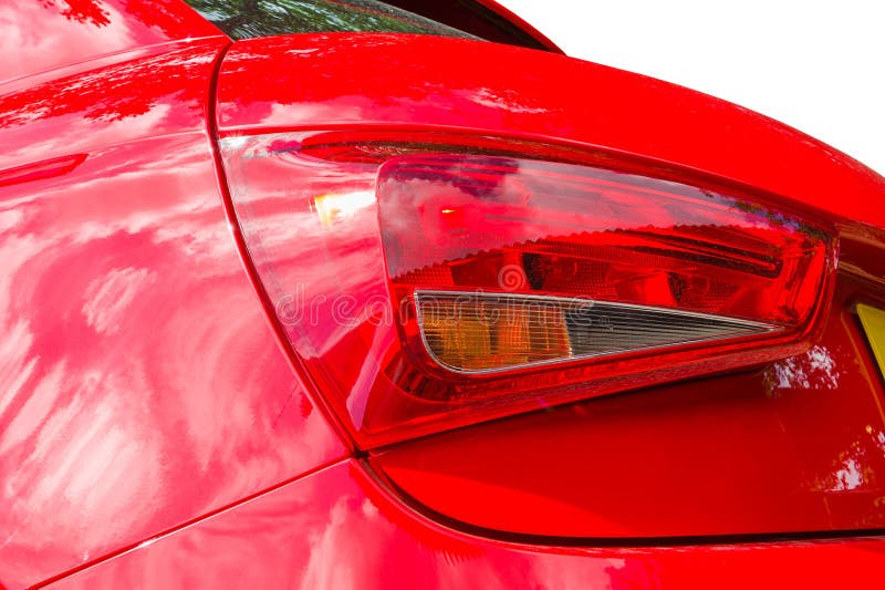 Rear light close-up stock image. Image of concept, color - 65370965