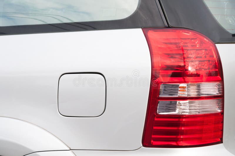 Rear light of modern car stock photo. Image of automotive - 79908276