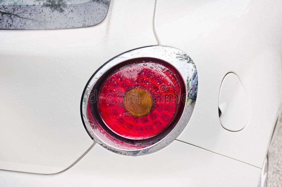 Rear light of a modern car stock image. Image of reflection - 38672023