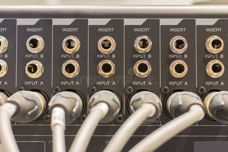 Rear mixer stock image. Image of interconnect, connect - 75831529