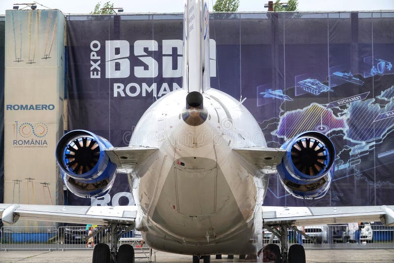 Rear Part of a Modern Bi-jet Engine Plane - BIAS 2024 Editorial ...