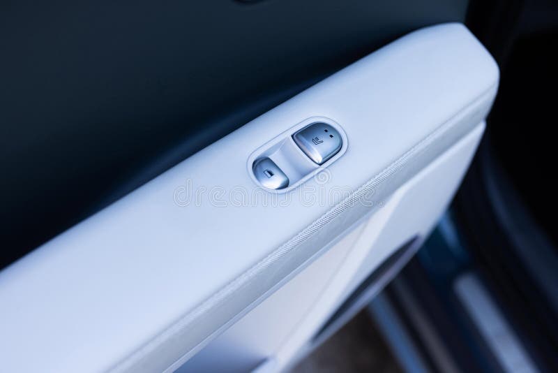 Rear Passengers Seat Heater Button, Car Interior. Double Seat Heating ...