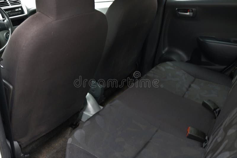 Auto Interior with Back Seats. Stock Photo - Image of show, auto: 148695012