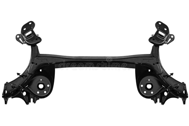Rear Suspension Crossmember Axle Beam Stock Image - Image of gear ...