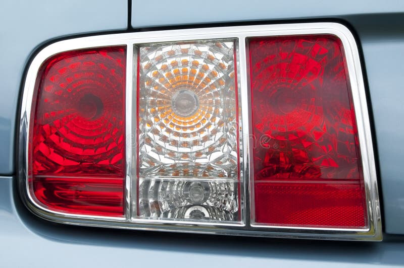 Rear light cover stock image. Image of illumination, textures - 2107435