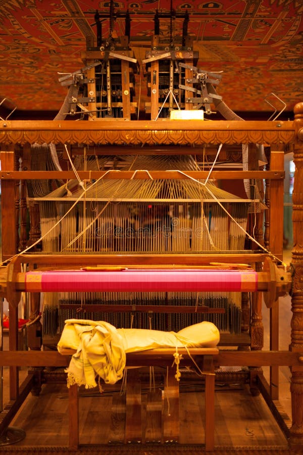 Indian weaving handloom stock photo. Image of ancient - 1433364