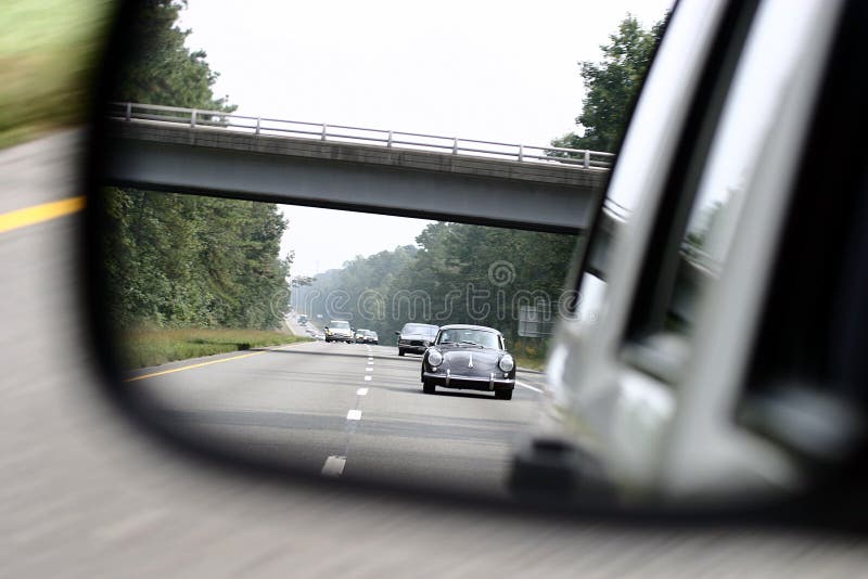 Rear view stock photo. Image of rear, vehical, traffic, mirror - 35176
