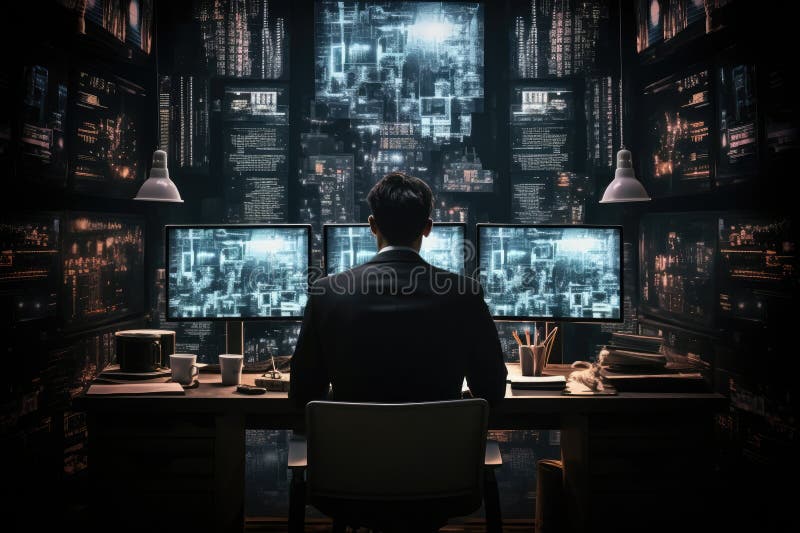 Chair Man Rear View Stock Illustrations – 284 Chair Man Rear View Stock ...