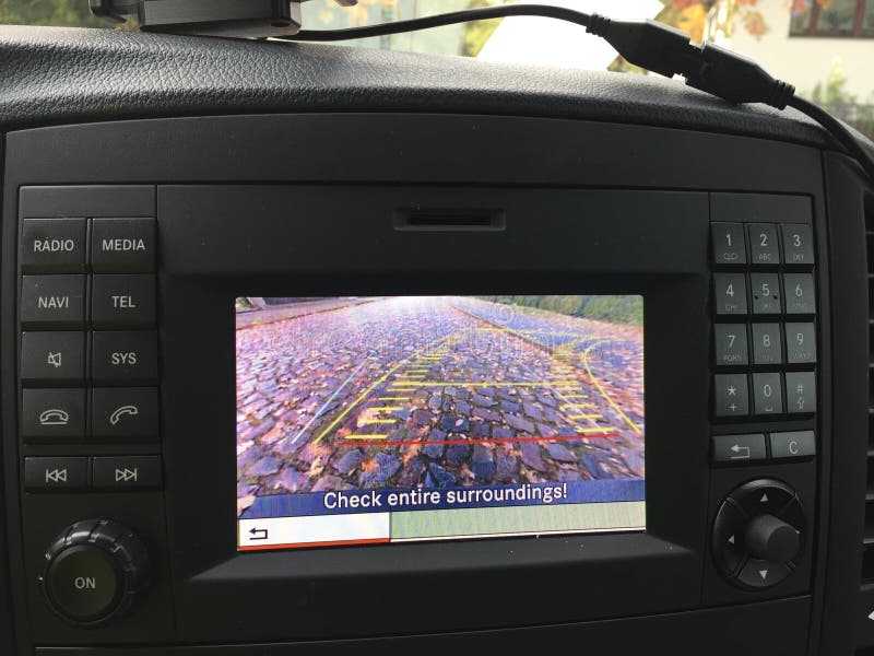 Rear-view camera stock photo. Image of dashboard, rear - 141752992
