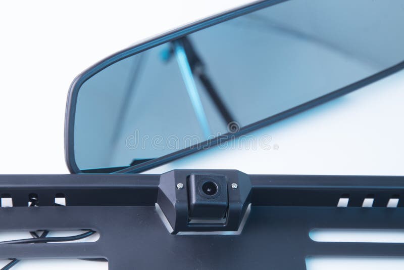 Rear View Camera for the Car.Car Accessory Stock Image - Image of black ...