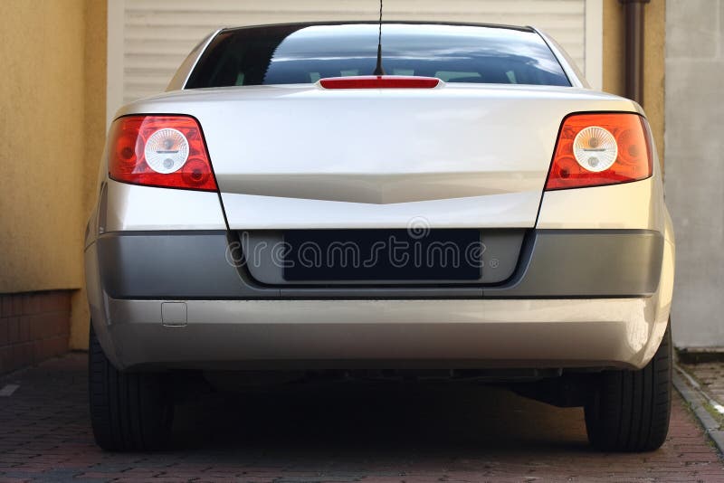 White Toyota Rav4 Suv Car Rear View Editorial Photography - Image of ...