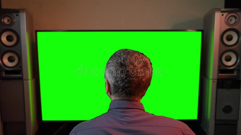 Blank Television TV Screen with White Noise Static. Distortion ...