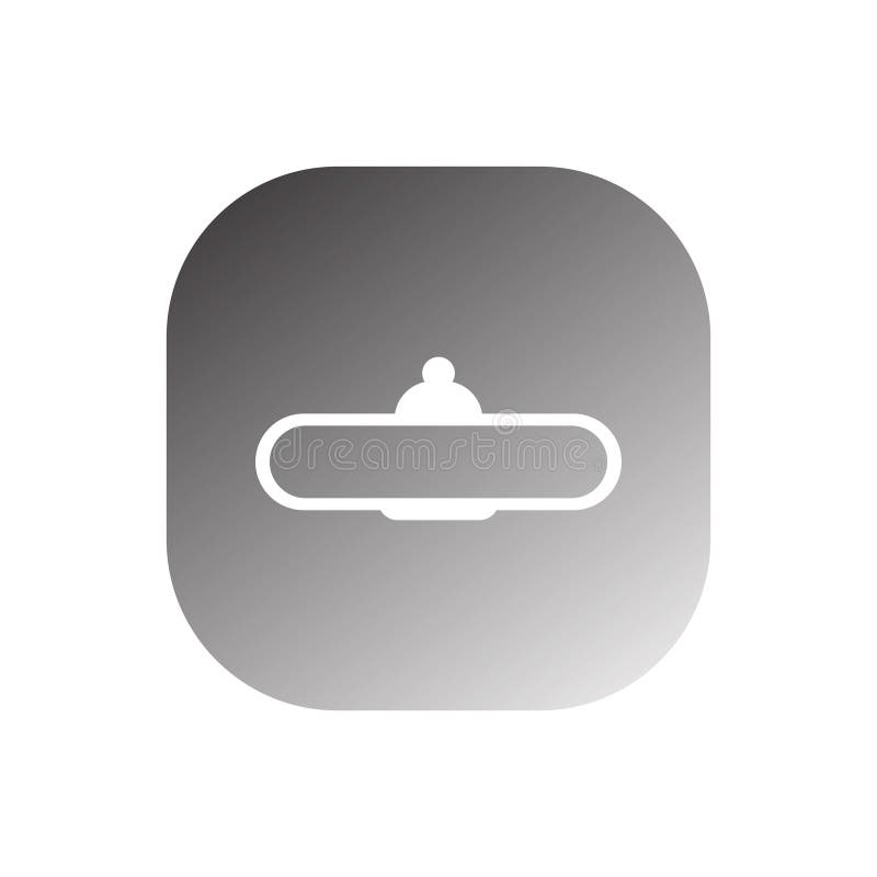 Rear view icon vector stock vector. Illustration of panorama - 308318776