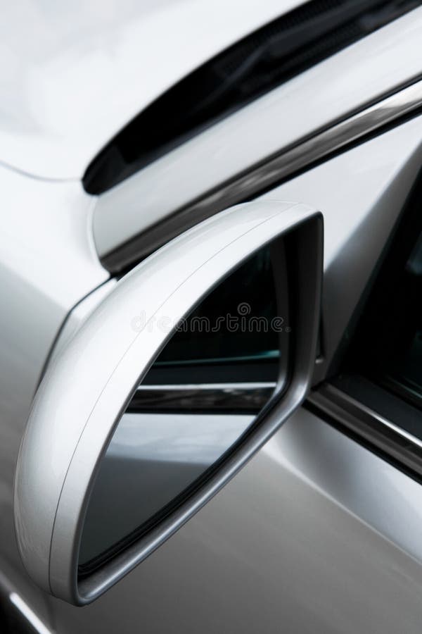 Rear-view mirror stock image. Image of curves, accessory - 24241169