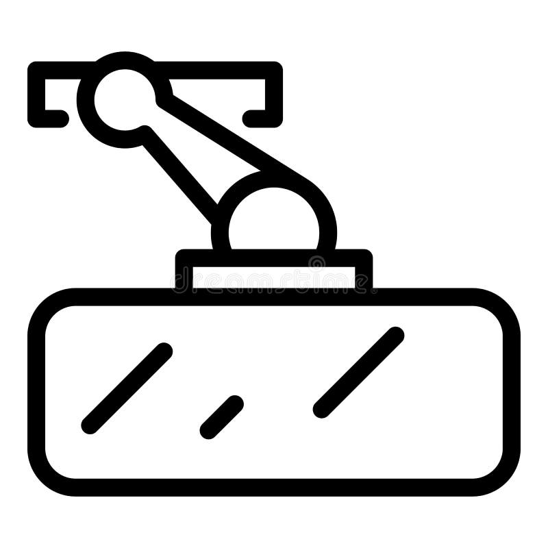 Rear View Mirror Icon Stock Illustrations – 3,776 Rear View Mirror Icon ...