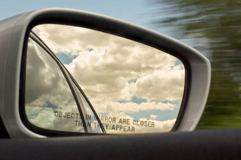 Rear View Mirror stock image. Image of reflection, motion - 41565561