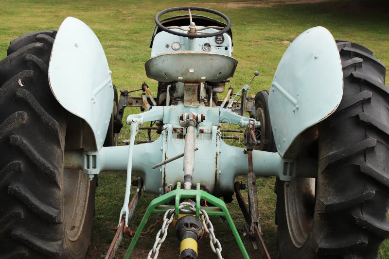 Tractor Rear Agriculture stock photo. Image of blue, earth - 28803006