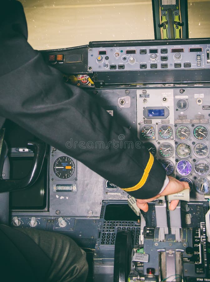 Pilot Airplane Cabin Stock Images - Download 3,077 Royalty Free Photos
