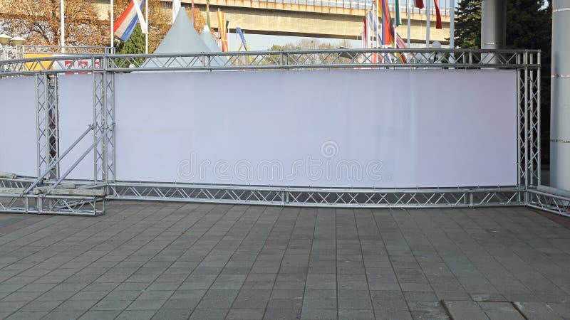 Billboard structure stock photo. Image of shapes, iron - 30952794