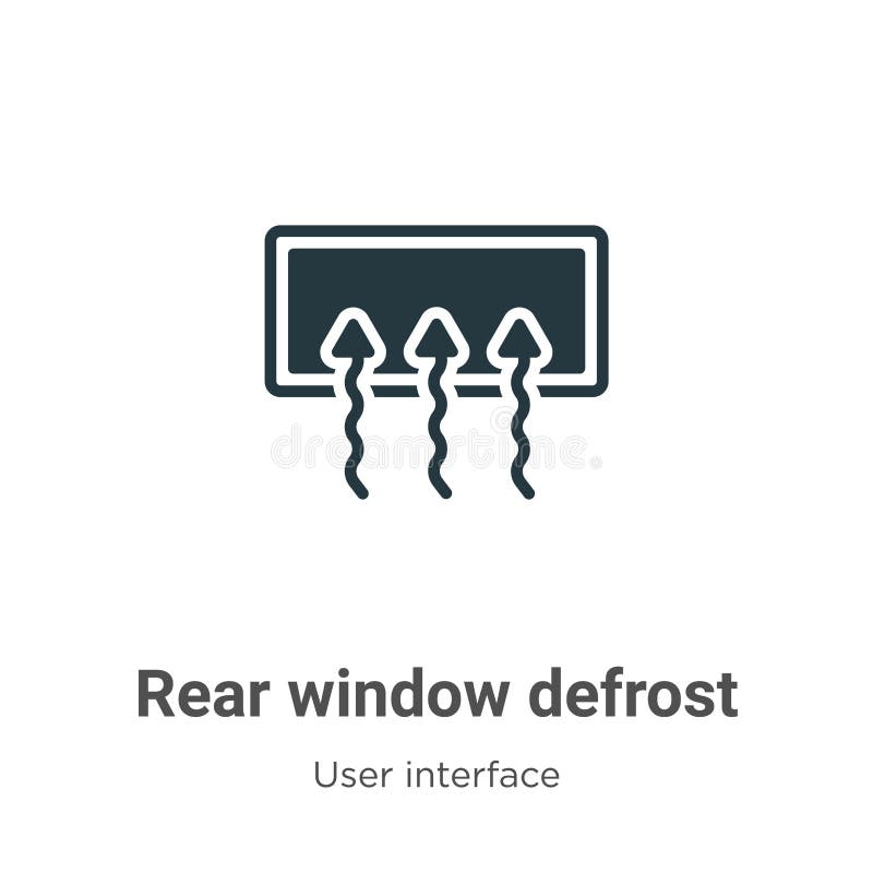 Defrost vector sign stock vector. Illustration of freeze - 137959086