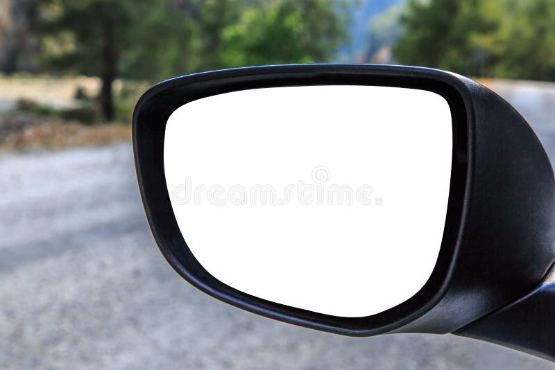 Blank Car Rear View Mirror Stock Photos - Free & Royalty-Free Stock ...