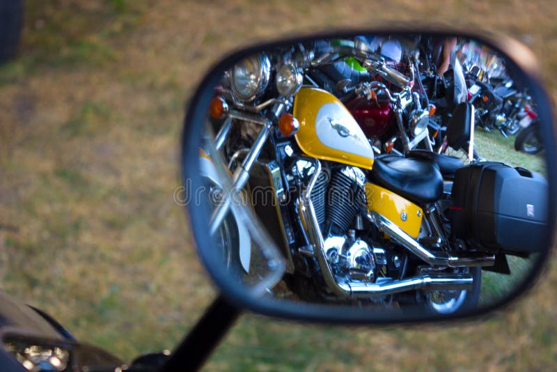 Rearview mirror stock photo. Image of mirror, rearview - 32977096