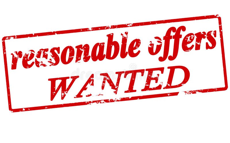 Reasonable Offers Stock Illustrations – 112 Reasonable Offers Stock ...