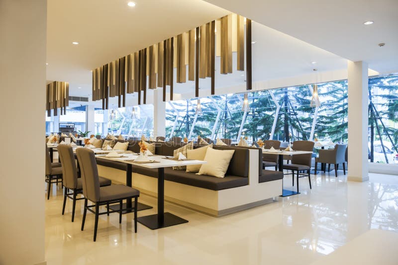 Reataurant editorial photography. Image of inside, empty - 80585027