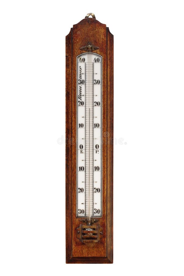 Reaumur thermometer stock photo. Image of retro, measurement - 4801828